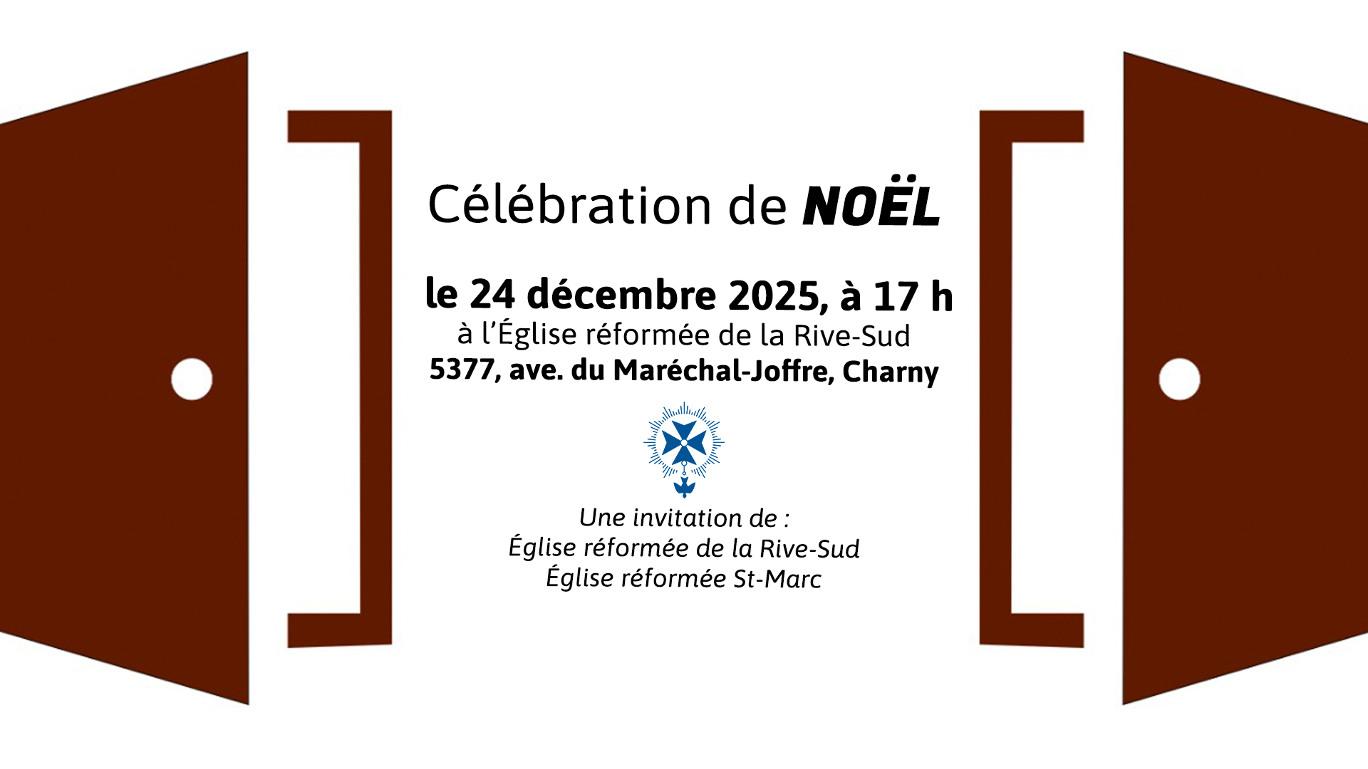 Célébration de Noël – 24 décembre 2025, à 17 h, à Lévis (Charny ...